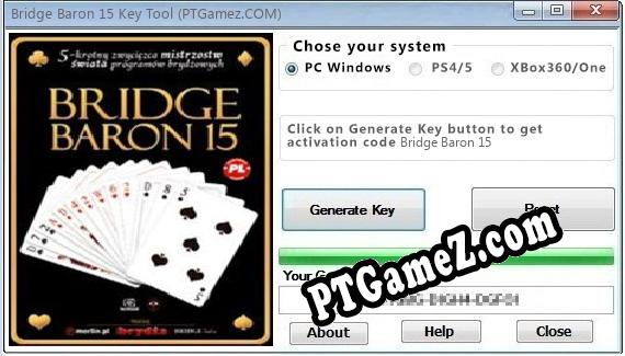 gerador de chaves de licença Bridge Baron 15 » PTGamez.com torrent jogos