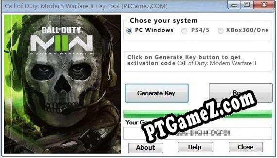 gerador de chaves de CD Call of Duty: Modern Warfare II » PTGamez.com ...