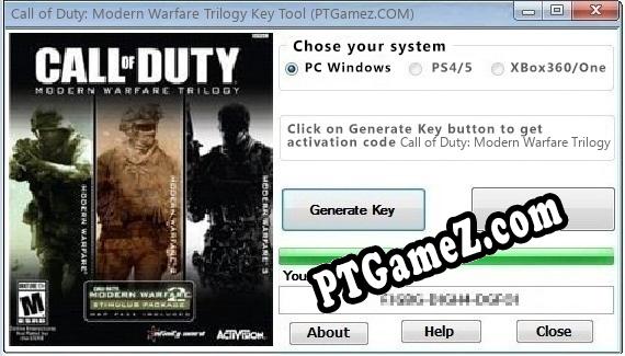 Call of Duty: Modern Warfare Trilogy chave de ativação » PTGamez.com ...