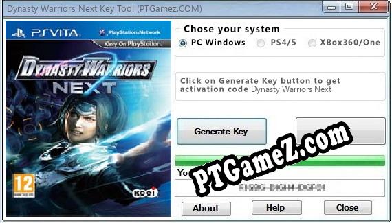 gerador de chaves de CD Dynasty Warriors Next » PTGamez.com torrent jogos