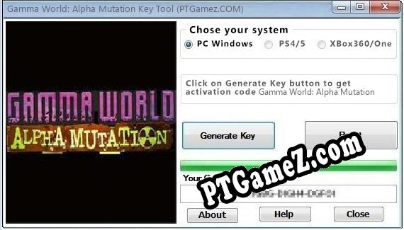 Gamma World: Alpha Mutation chave de ativação » PTGamez.com torrent jogos