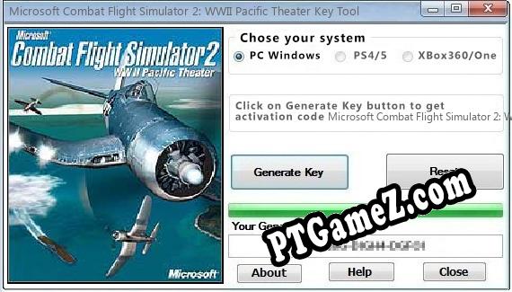 Microsoft Combat Flight Simulator 2: WWII Pacific Theater chave de ...