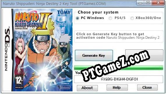 gerador de chaves de licença Naruto Shippuden: Ninja Destiny 2 ...