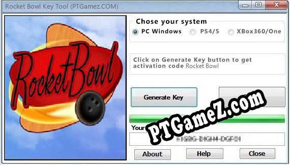 Rocket Bowl gerador de chaves de licença » PTGamez.com torrent jogos