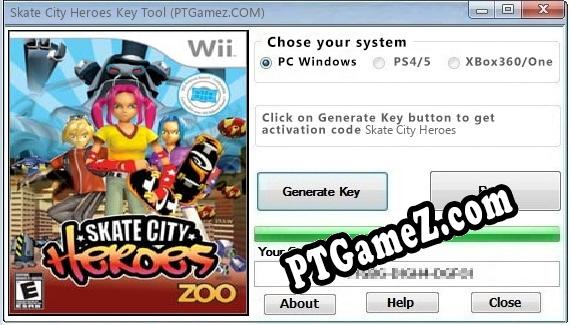 Skate City Heroes gerador de chaves » PTGamez.com torrent jogos