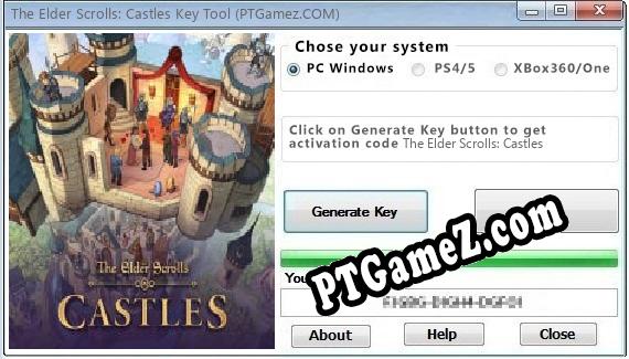 gerador de chaves The Elder Scrolls: Castles » PTGamez.com torrent jogos