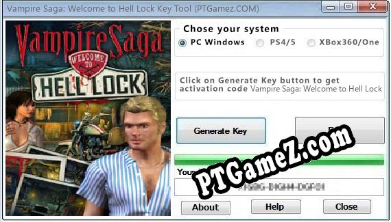 gerador de chaves Vampire Saga: Welcome to Hell Lock » PTGamez.com ...
