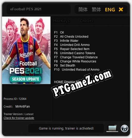 eFootball PES 2021: Treinador (V1.0.61) » PTGamez.com torrent jogos