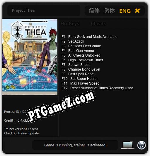 Project Thea: Trainer +12 [v1.6] » PTGamez.com torrent jogos