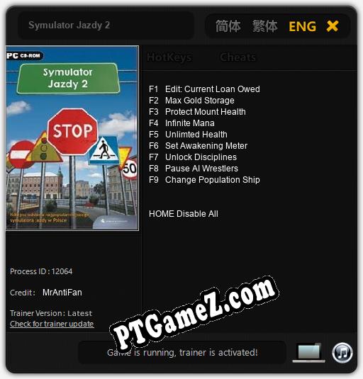 Symulator Jazdy 2: Cheats, Trainer +9 [MrAntiFan] » PTGamez.com torrent jogos